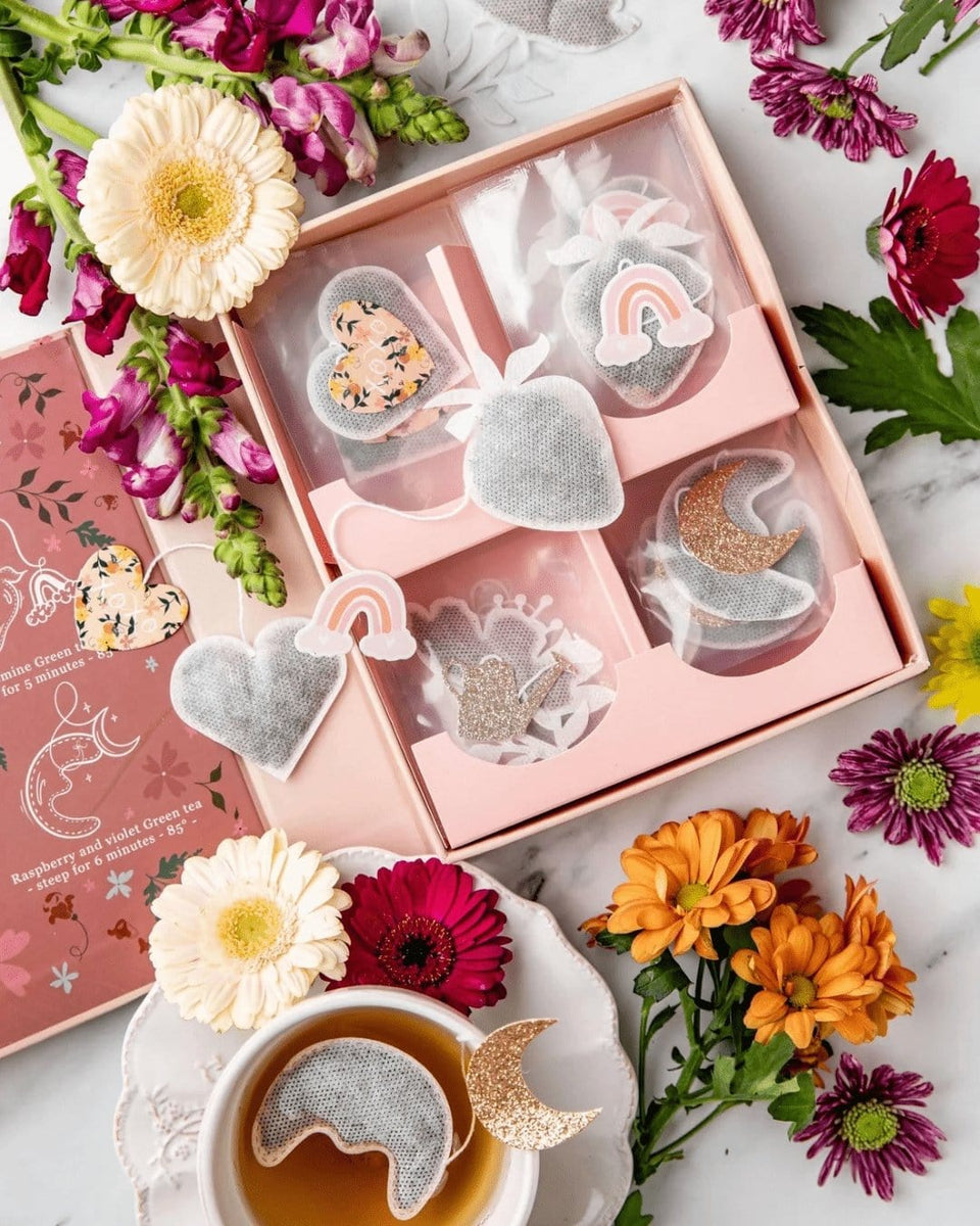 Passion Box - Håndsydde teposer gavesett – Snyggelig